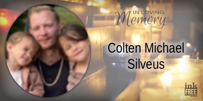 Colten Michael Silveus – UPDATED – InkFreeNews.com
